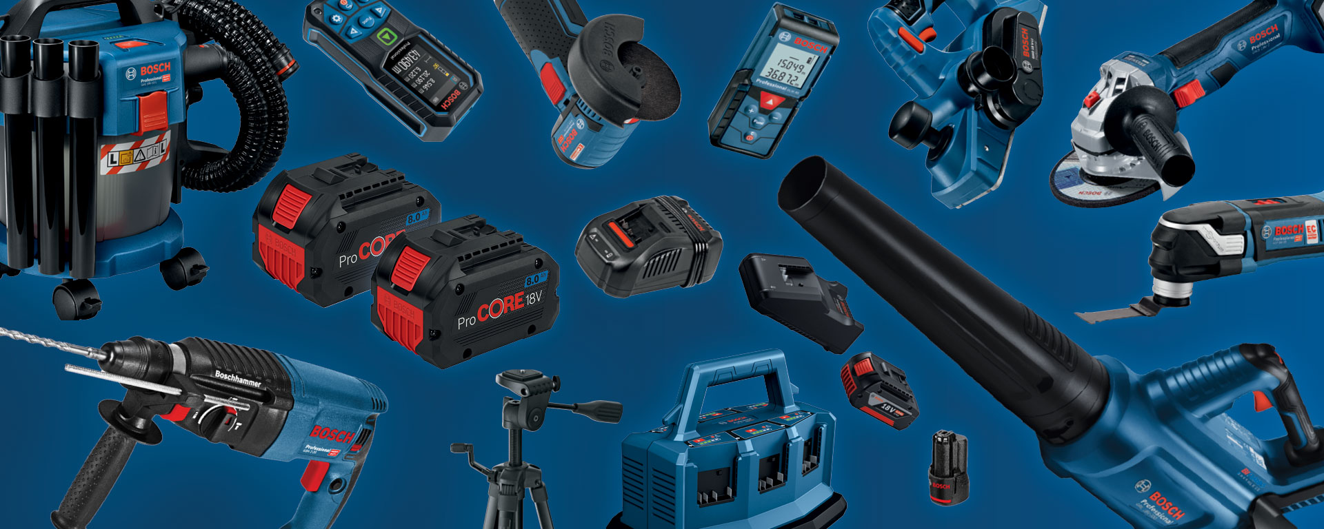 Bosch power tools for trade and industry | Bosch Professional