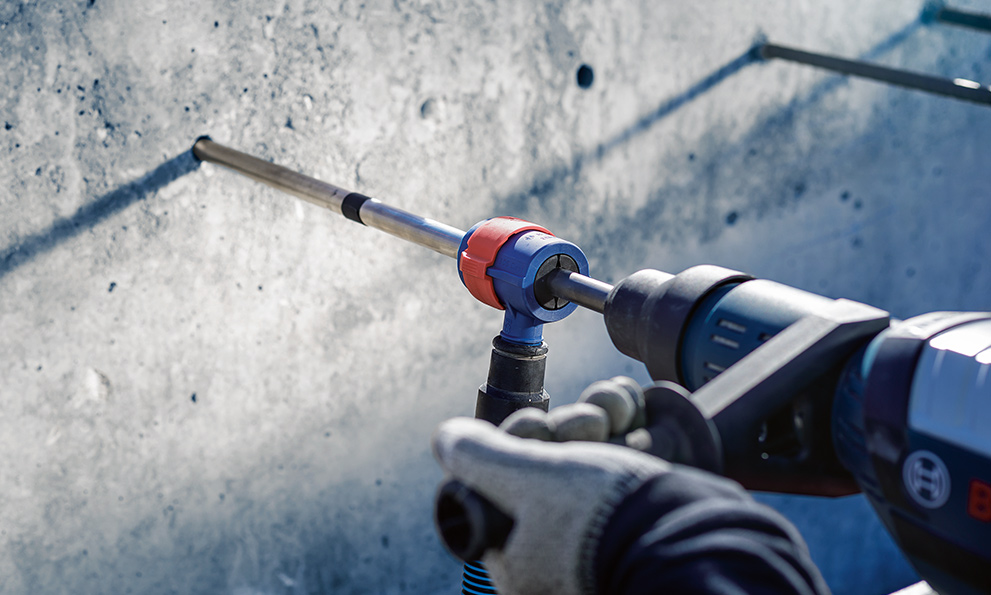 Dust attachments for drilling concrete | Bosch Professional
