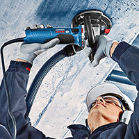 Dust solutions for grinding concrete | Bosch Professional